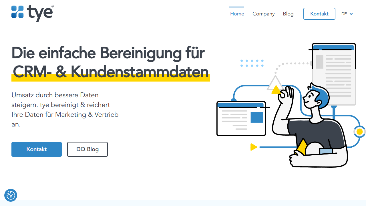 tye — Data-Quality Platform for CRM and ERP Master Data